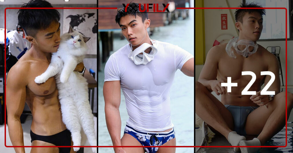 Hank Lin @Hank_Only หนุ่มหล่อไต้หวันงานดี กล้ามเนื้อแน่นหุ่นแซ่บมาก